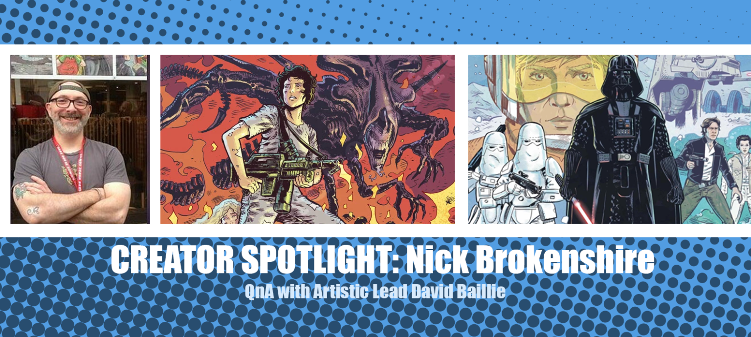 Creator Spotlight 2024 – NICK BROKENSHIRE – Portsmouth Comic Con